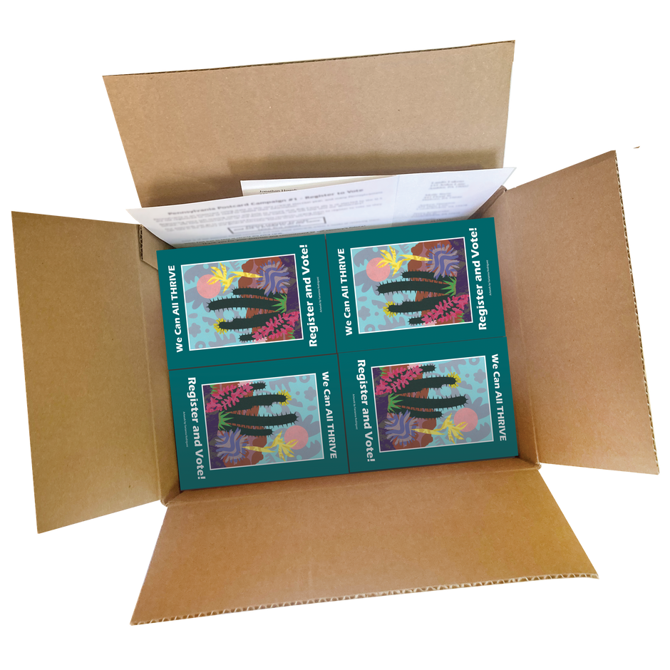 Write Postcards – Blue Wave Postcard Movement